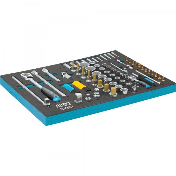 Wholesale Hazet 77 Pce Socket Set 163-138/77 Modular Insert Tray Online | OzSwiss European Tools