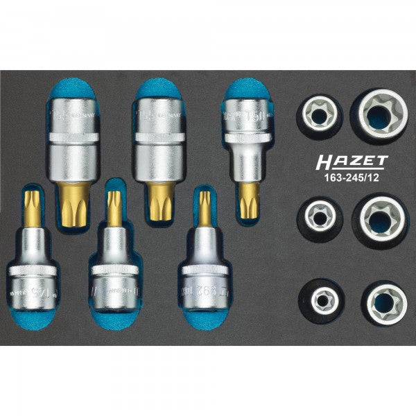 Wholesale Hazet 12 Pce 1/2" Tool Set Torx 163-245/12 Modular Insert Tray Online | OzSwiss ...