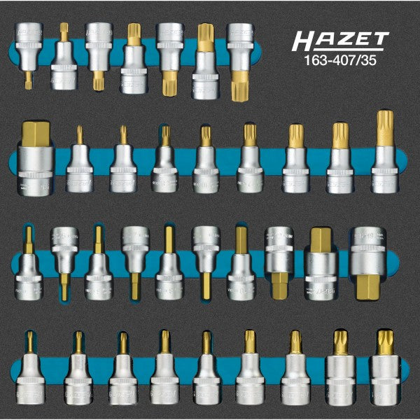 Wholesale Hazet 35 Pce 1/2" Screwdriver Socket Set 163-407/35 Modular Insert Tray Online ...