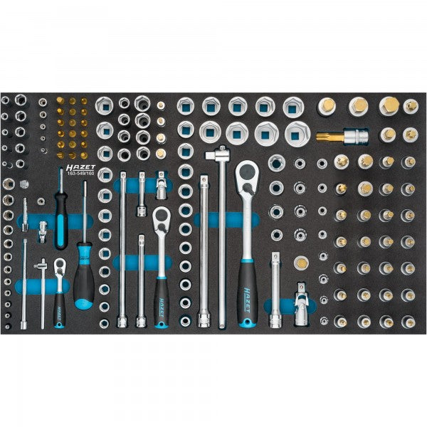 Wholesale Hazet 160Pce Socket Set 163 549 160 Modular Insert Tray Online OzSwiss European Tools