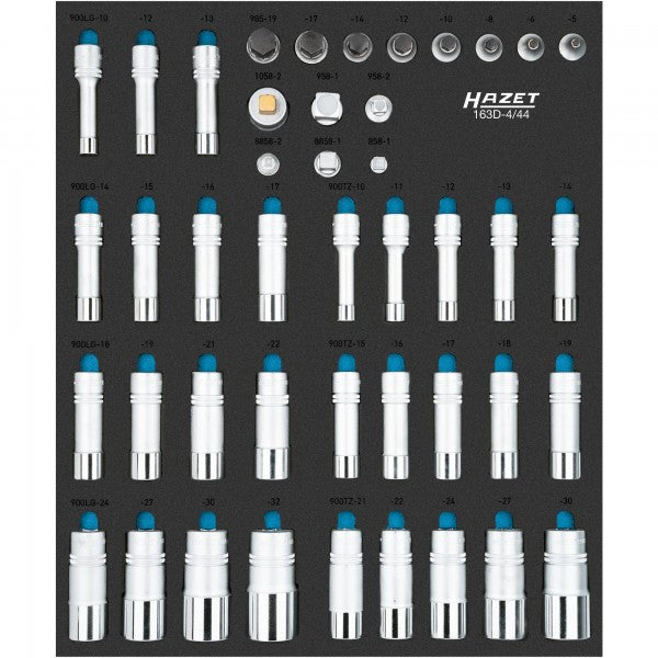 Wholesale Hazet 44Pce Socket Set 163D-4/44 Modular Insert Tray Online | OzSwiss European Tools