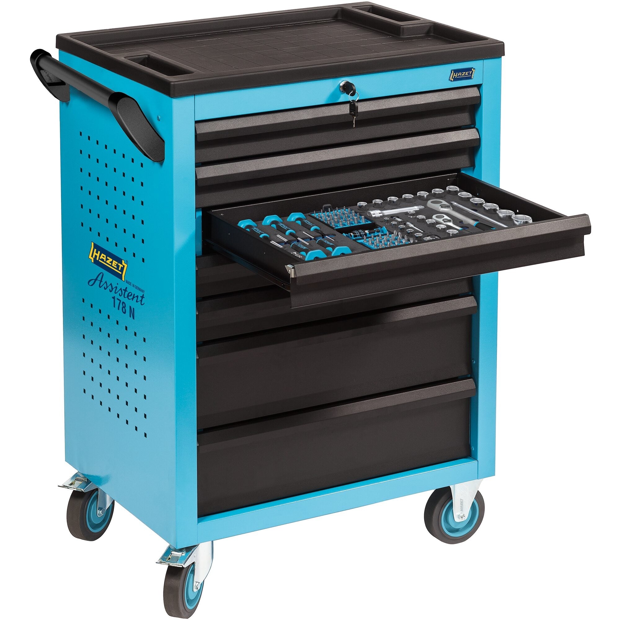 Wholesale Hazet 7 Drawer Tool Trolley Assistent 178N-7 Online | OzSwiss European Tools