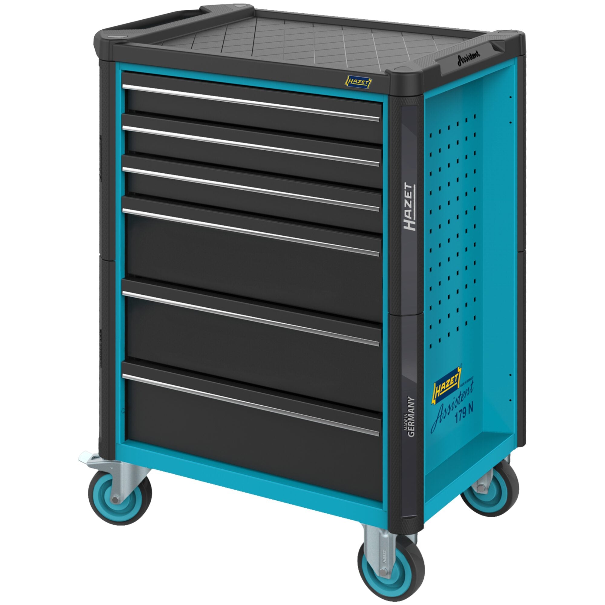 Wholesale Hazet 6 Drawer Tool Trolley Assistent Single 179N-6 Online | OzSwiss European Tools