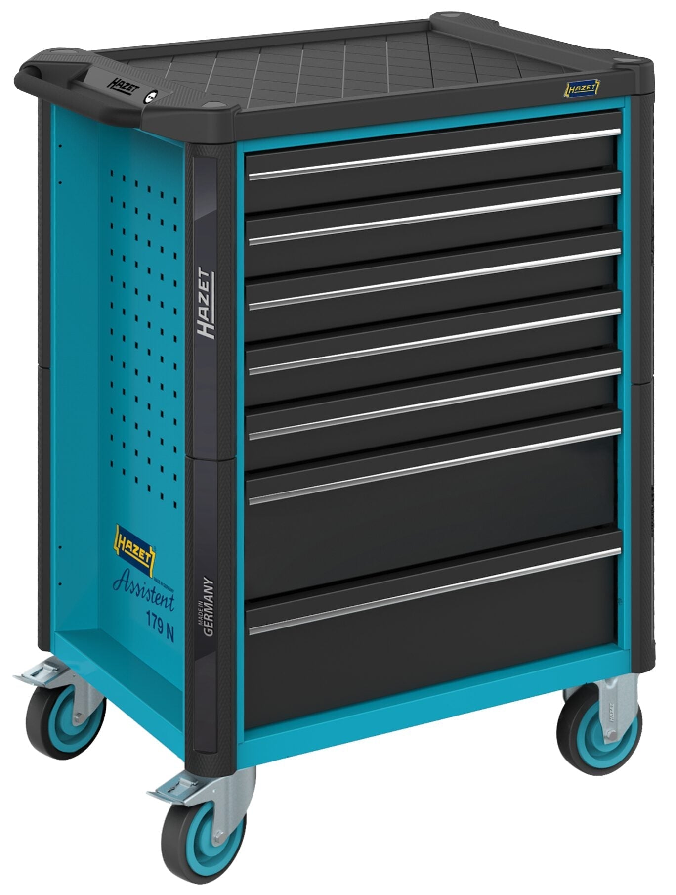 Wholesale Hazet 7 Drawer Tool Trolley Assistent Single 179N-7 Online | OzSwiss European Tools
