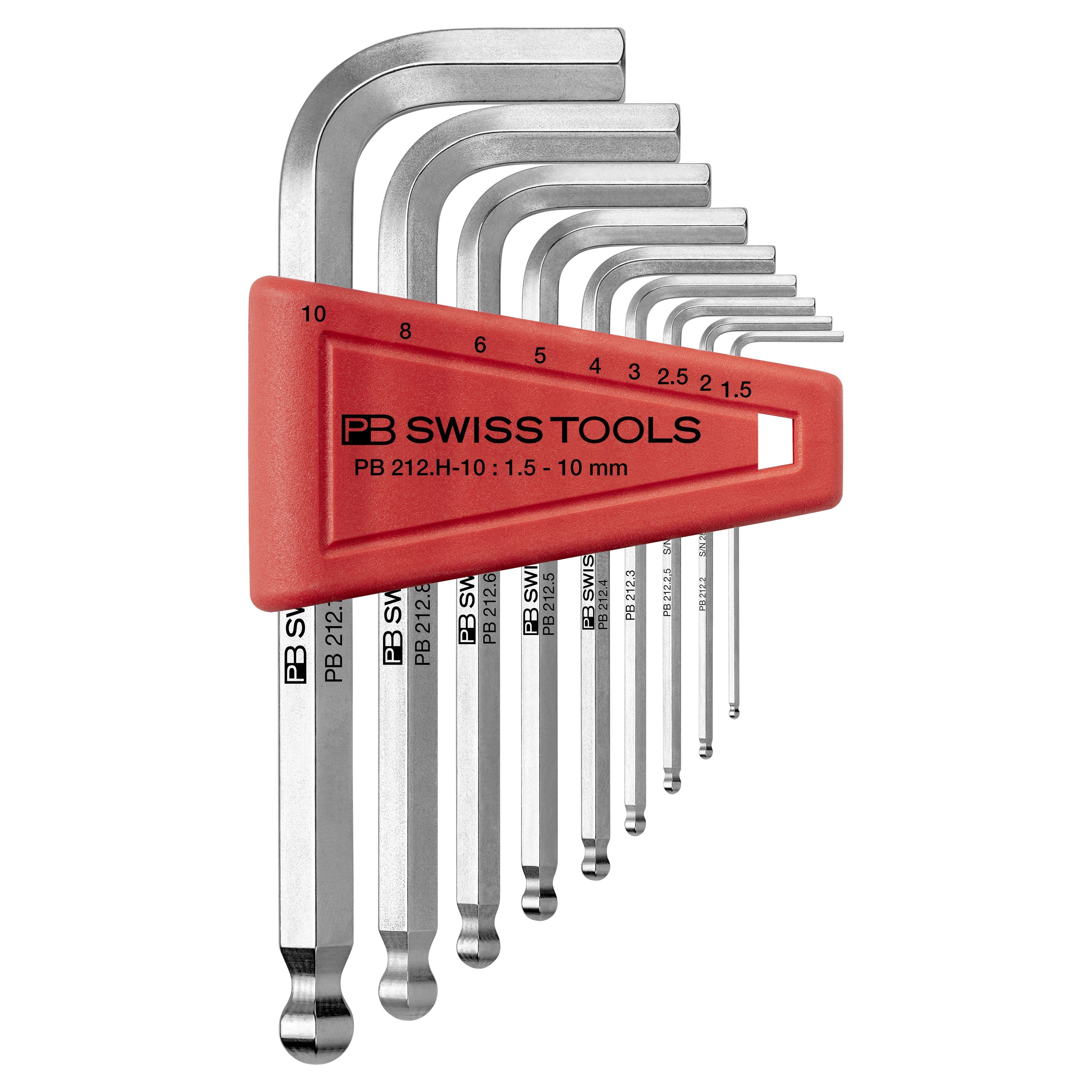 Wholesale PB Swiss 9 Pce Metric Ball End Hex Key Set (1.5-10mm) Online | OzSwiss European Tools