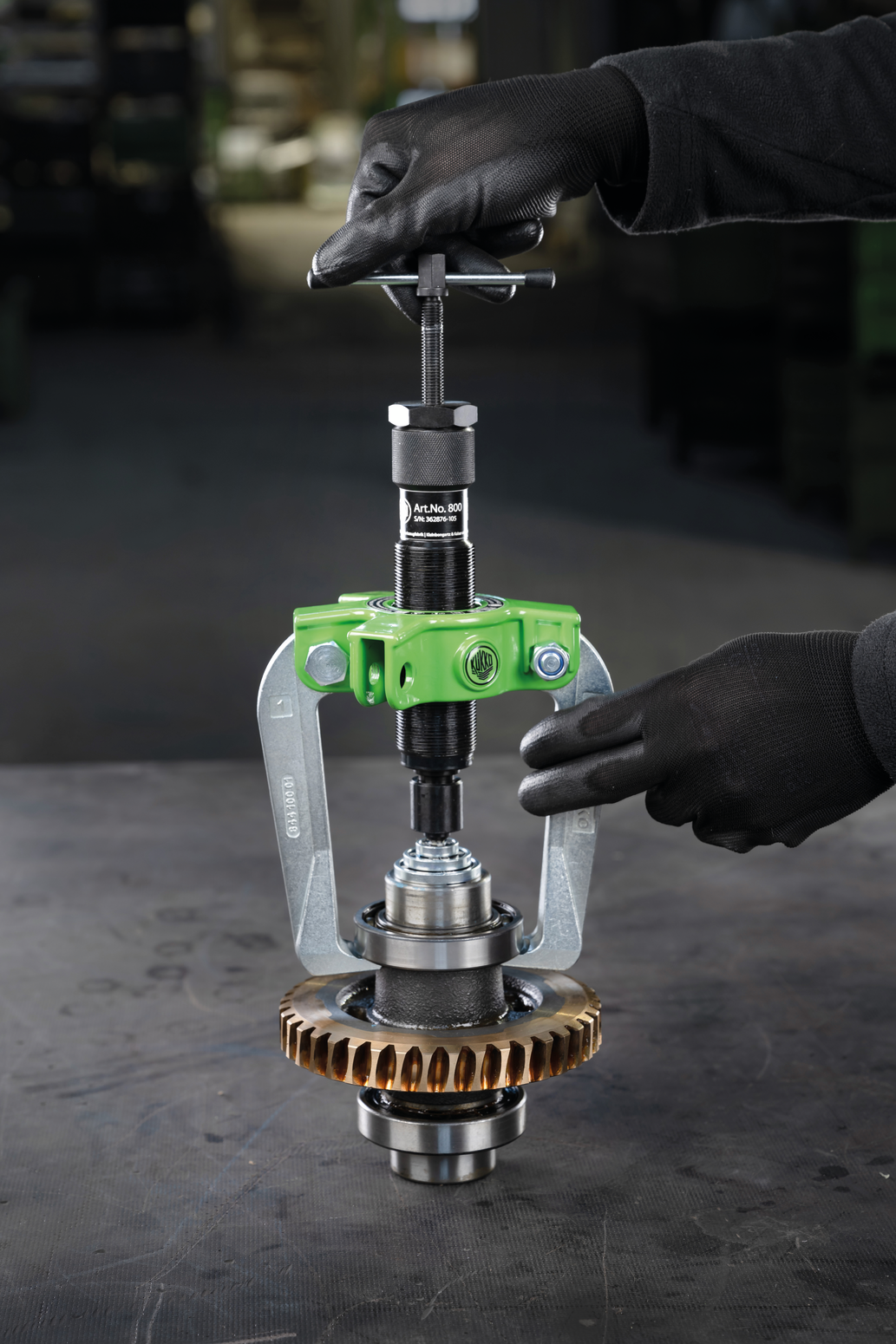 Wholesale Kukko Handy 2-Arm Puller with Power-Transmitting Self-Centring Puller Legs and Grease ...