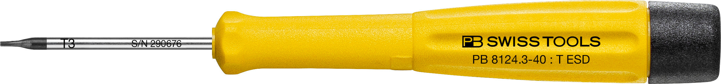 Wholesale PB Swiss ESD Screwdriver for TX Screws TX3 x 40mm Online | OzSwiss European Tools