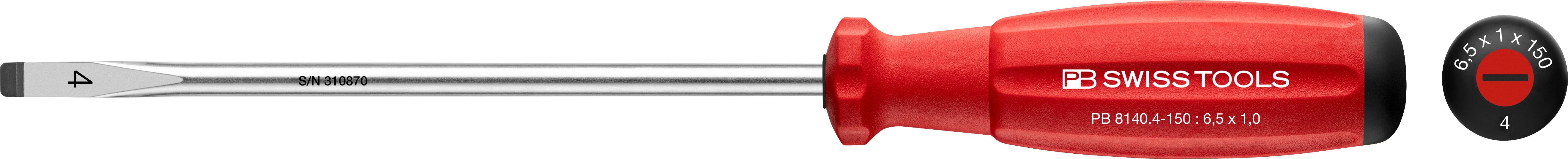 Wholesale PB Swiss 8140 SwissGrip Slotted Screwdriver 1.0 x 6.5 x 150mm Online | OzSwiss ...