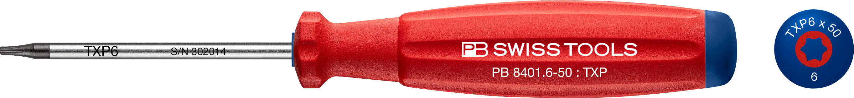 Wholesale PB Swiss SwissGrip Torx Plus Screwdriver #6 x 50mm Online | OzSwiss European Tools