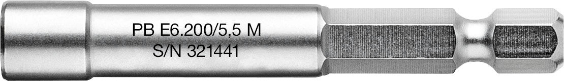 Wholesale PB Swiss E6.200/5.5M Socket Wrench Bit Design E 6.3 (1/4") With Magnet Online ...