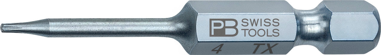 Wholesale PB Swiss PrecisionBit Design E 6.3 (1/4") for Torx Screws TX4 x 24mm Online | OzSwiss ...