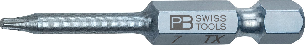 Wholesale PB Swiss PrecisionBit Design E 6.3 (1/4") for Torx Screws TX7 x 24mm Online | OzSwiss ...