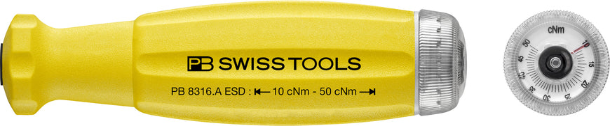 Wholesale PB Swiss 8316.A 10-50 ESD MecaTorque Torque Screwdriver with Analog Scale Online ...