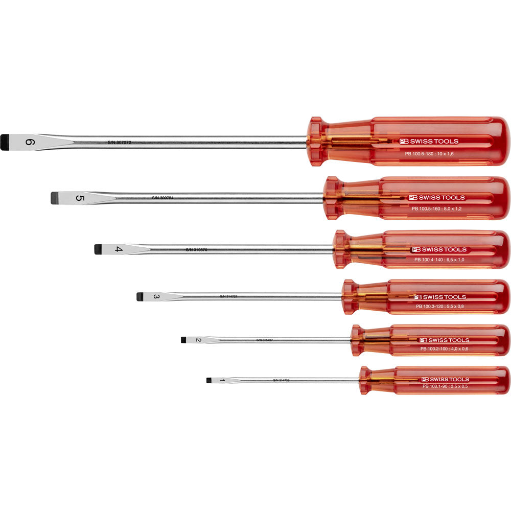 Wholesale PB Swiss 6 Pce Classic Slotted Screwdriver Set Online ...