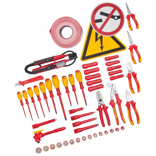 Wholesale Hazet 52 Piece 3/8" High-Voltage VDE Tool Set 150/52 Online ...