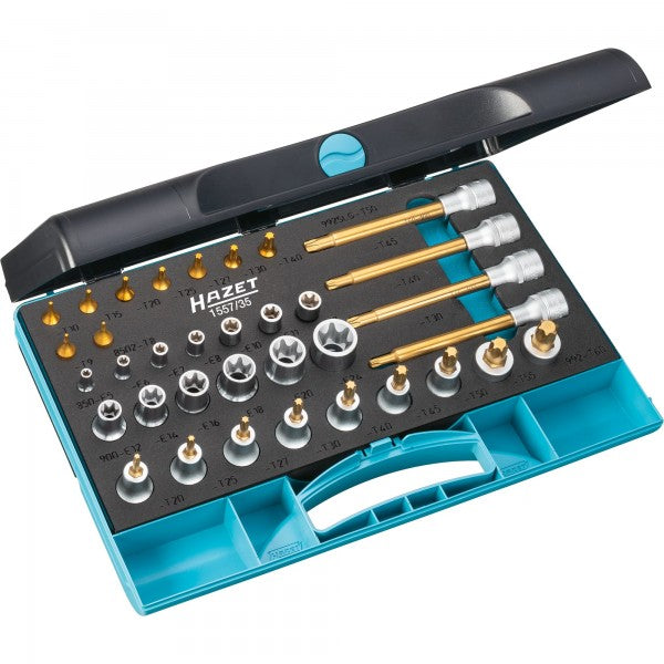 Wholesale Hazet 35 Pce Mixed Drive Tool Set Torx 1557/35 Online ...