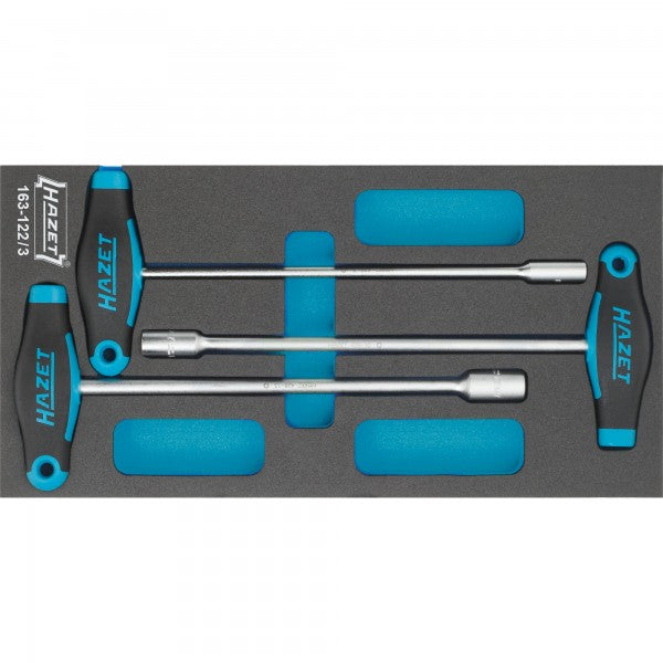 Wholesale Hazet 3 Pce Nut-Driver Set With T-Handle 163-122/3 Modular ...