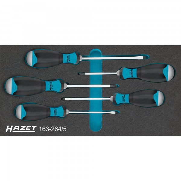 Wholesale Hazet 5 Pce Screwdriver Set With Impact Cap 163-264/5 SL & PH ...