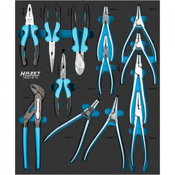 Wholesale Hazet 13Pce Pliers Set 163D-8/13 Modular Insert Tray Online ...