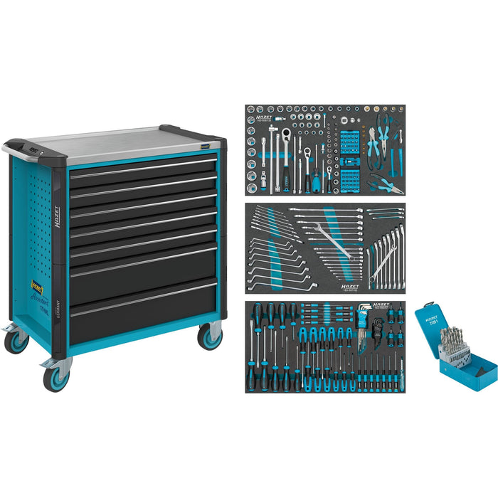 Wholesale Hazet 265 Pce 7 Drawer Tool Trolley Assistent 179NXL-7/265 Online | OzSwiss European Tools