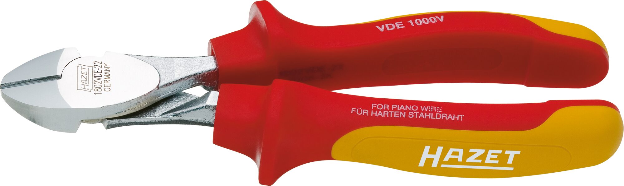 Wholesale Hazet VDE Heavy-Duty Diagonal Cutter 1802VDE-22 Online ...