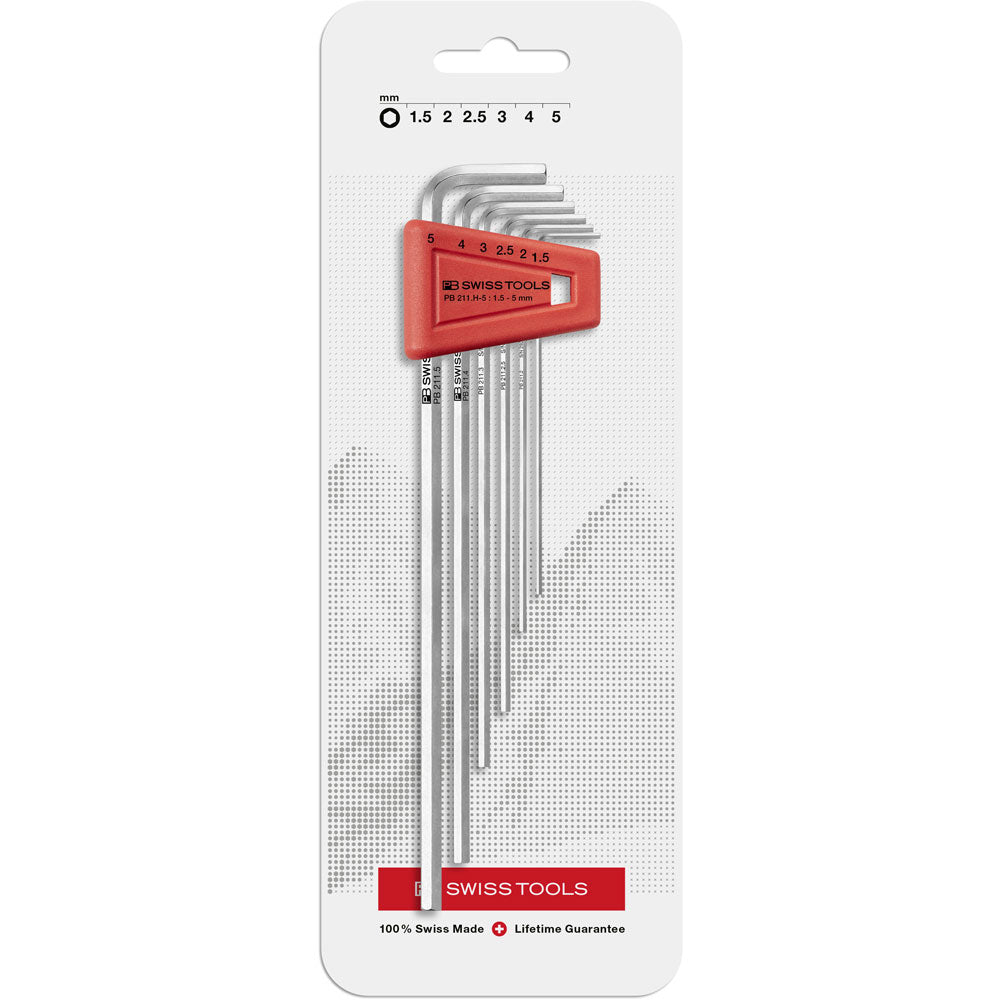 Wholesale PB Swiss 6 Pce Metric Hex Key L-Wrench Set Online | OzSwiss ...