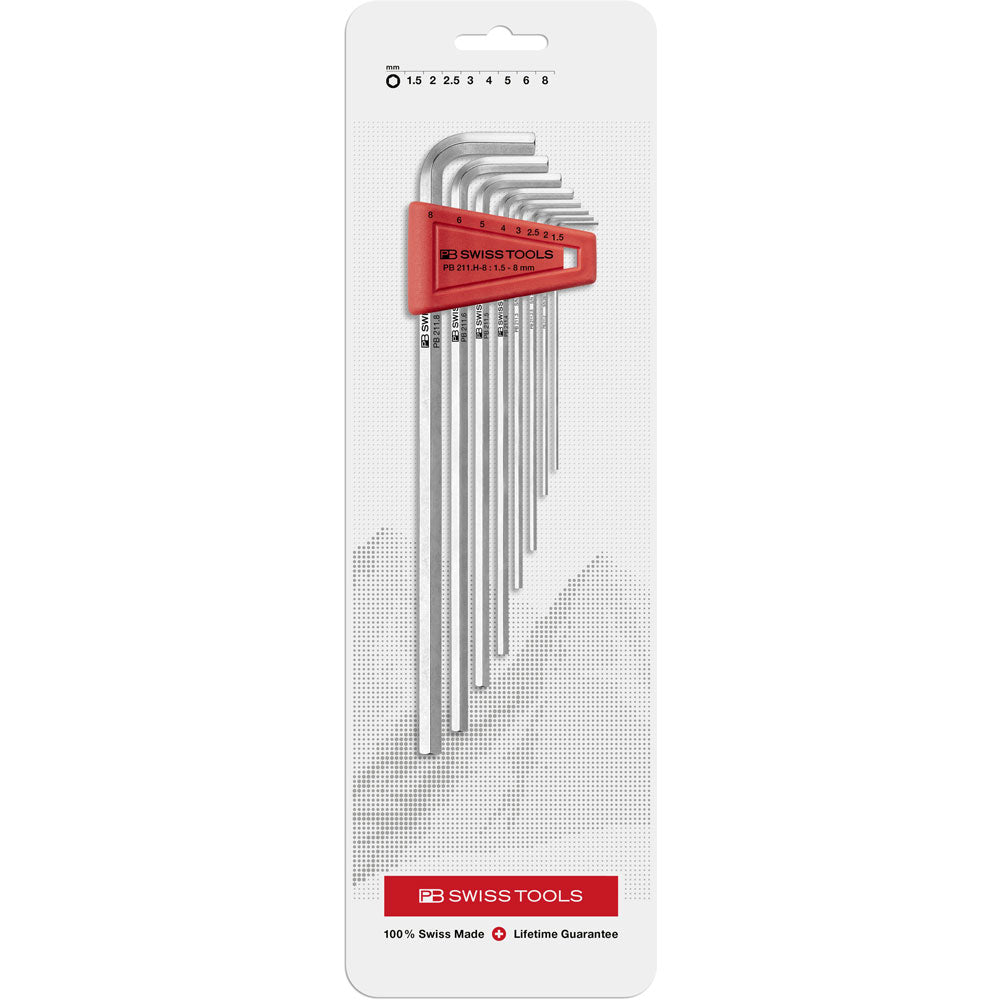Wholesale PB Swiss 8 Pce Metric Hex Key L-Wrench Set Online | OzSwiss ...