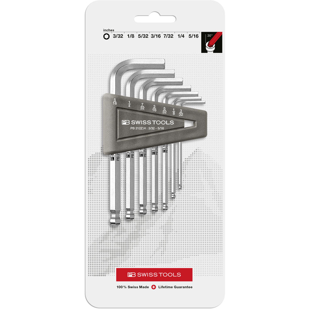 Wholesale PB Swiss 7 Pce Hex Key Set with Ball-Point in Blister Pack ...