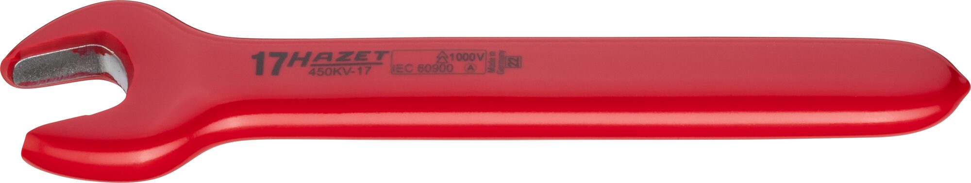 Wholesale Hazet Single Open-End Wrench VDE 450KV-17 Outside Hexagon ...
