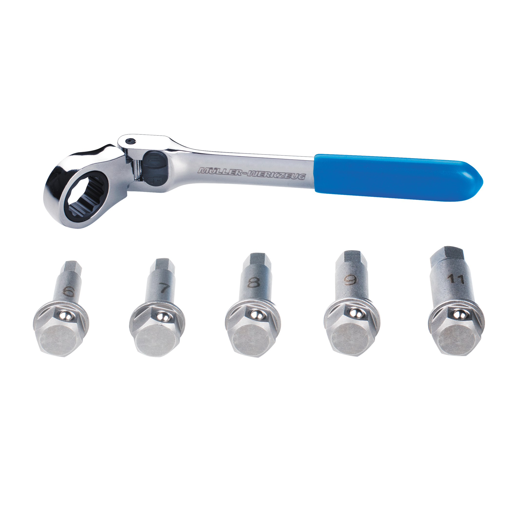 Wholesale Mueller 456 550/6 Brake Hex Bit Kit (6, 7, 8, 9, 11 mm ...