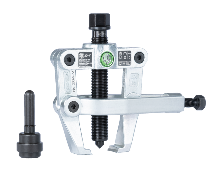 Wholesale Kukko 2-Arm Bearing Puller with Side Clamp & Adapter 204-V ...