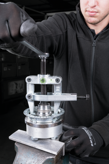 Wholesale Kukko 2-Arm Bearing Puller with Side Clamp & Adapter 204-V ...