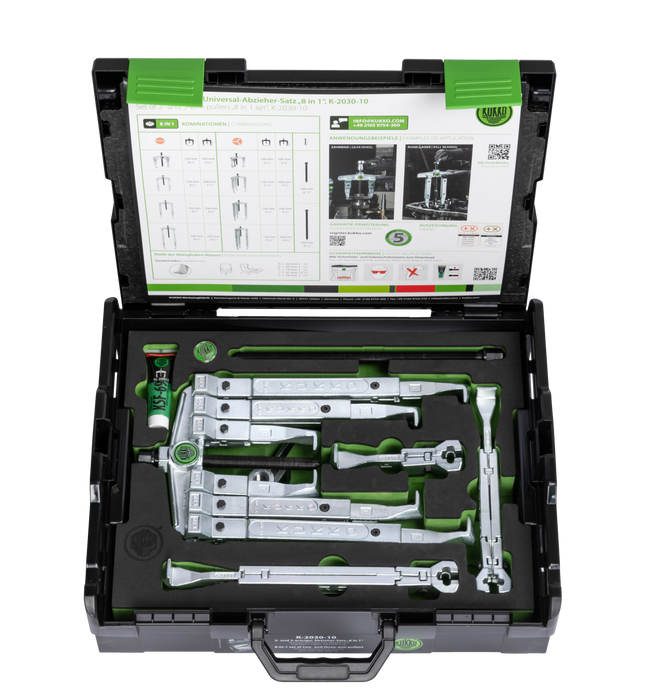 Wholesale Kukko 2- and 3-Arm Universal Puller Set Online | OzSwiss European Tools