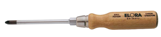 Wholesale Elora Screwdriver with wooden handle supa-pozidriv 658-PZ 4 ...
