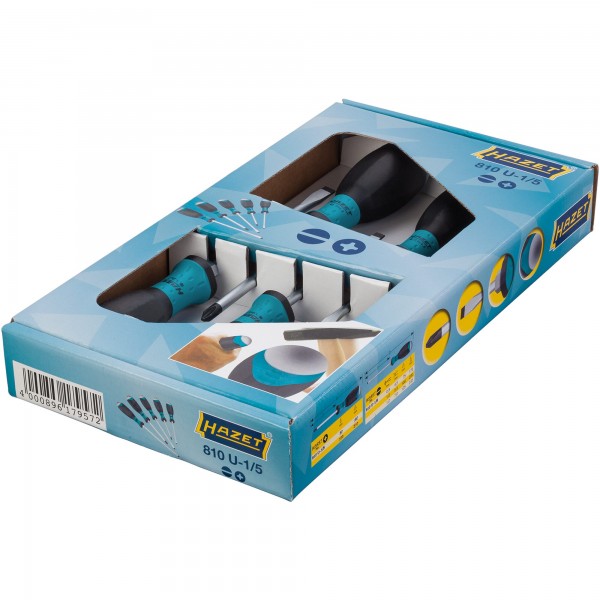 Wholesale Hazet 5 Pce SL & PH Screwdriver Set With Impact Cap 810U-1/5 ...