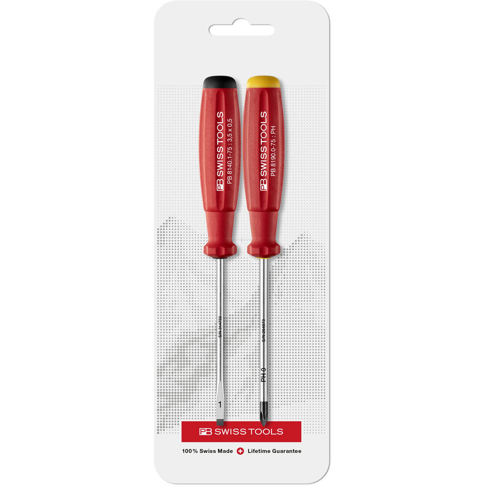 Wholesale PB Swiss Slotted (1mm) & Phillips (PH0) SwissGrip Screwdriver ...