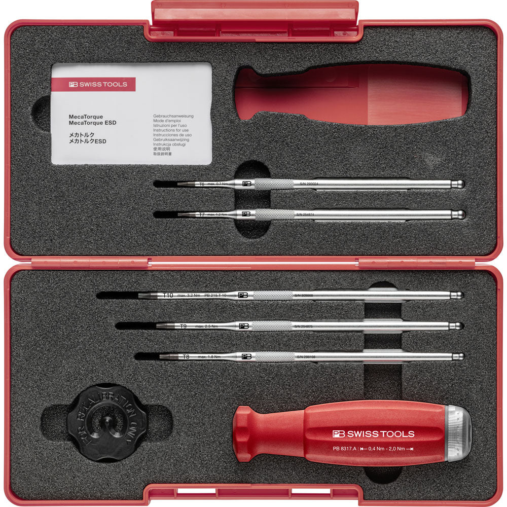 Wholesale PB Swiss MecaTorque Screwdriver with Analog Scale in Toolbox Online | OzSwiss European ...