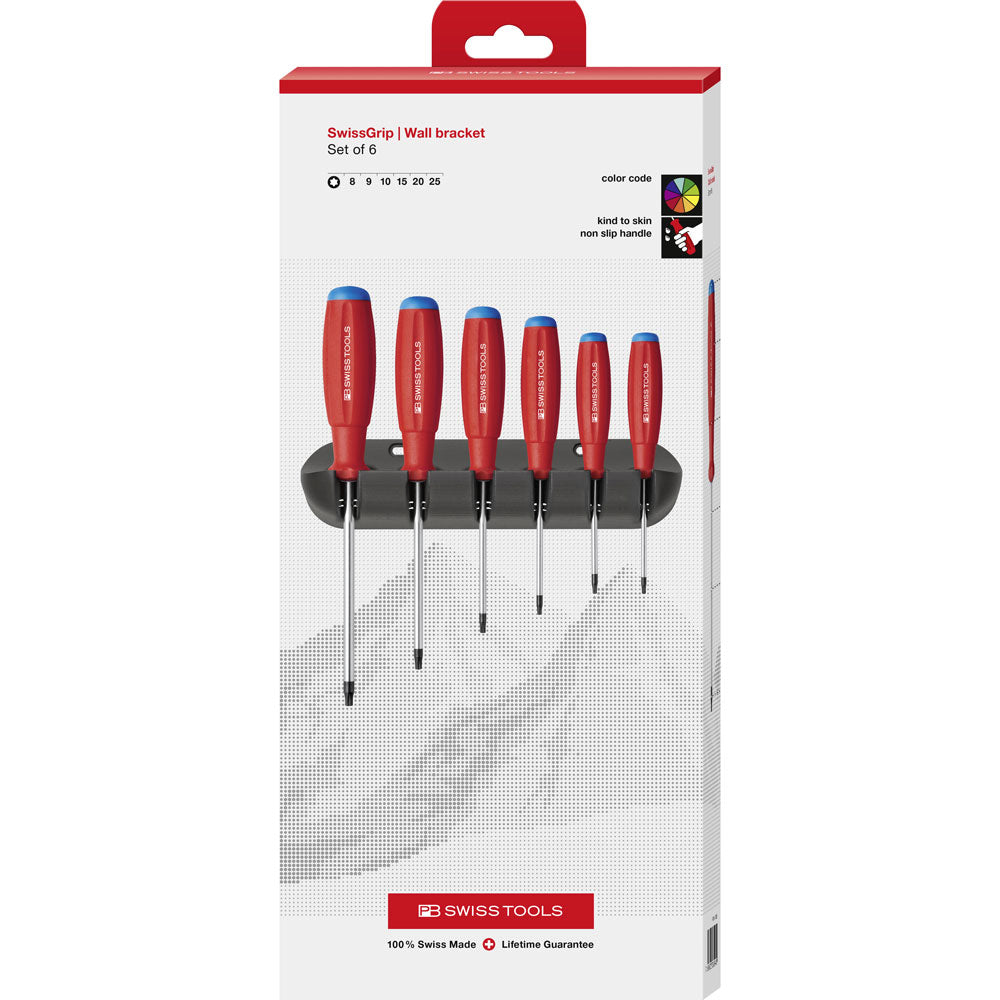 Wholesale PB Swiss Torx SwissGrip Screwdriver 6 Pce Set in Cardboard ...