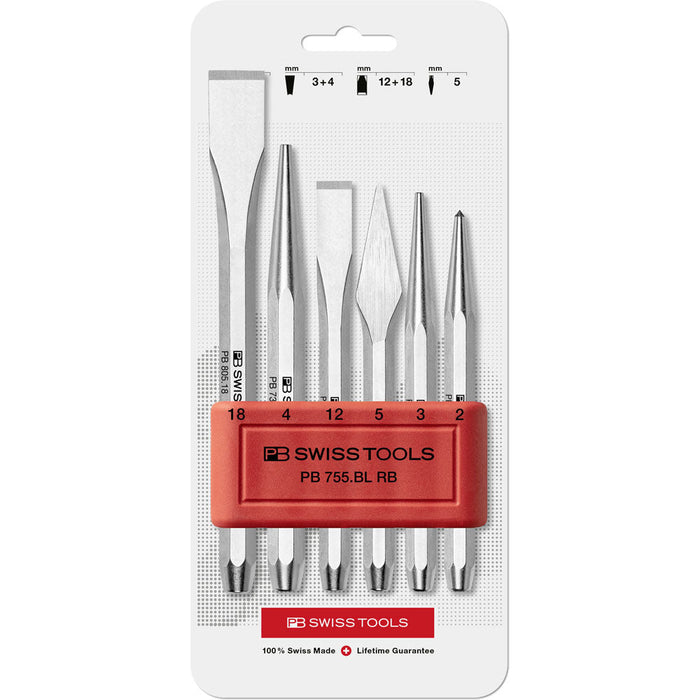 Wholesale PB Swiss 850.B CN Flat & Cross-Cut Chisel, Centre Punch ...