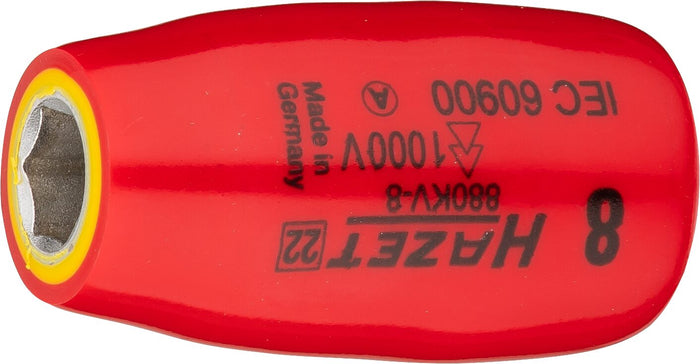Hazet 3/8in VDE Hexagon Socket 8mm 880KV-8 For Sale Online – OZSWISS EUROPEAN TOOLS