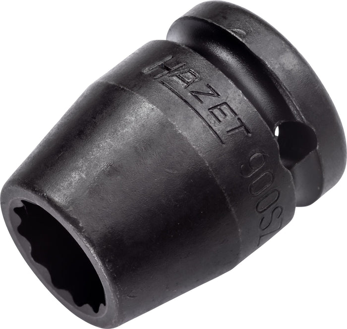 Wholesale Hazet 1/2" (12.5mm) Square Hollow Impact Socket Outside 12-Point Traction Profile 15mm ...