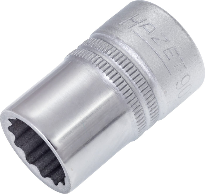 Wholesale Hazet 1/2" (12.5mm) Square Hollow Socket Outside 12-Point Traction Profile 15mm 900Z ...