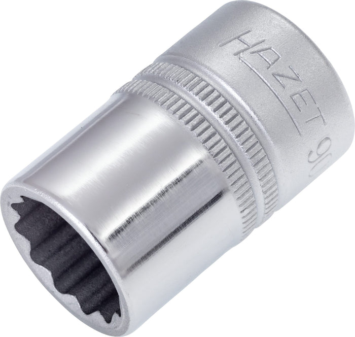 Wholesale Hazet 1/2" (12.5mm) Square Hollow Socket Outside 12-Point Traction Profile 16mm 900Z ...
