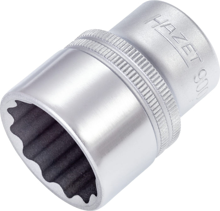 Wholesale Hazet 1/2" (12.5mm) Square Hollow Socket Outside 12-Point Traction Profile 25mm 900Z ...