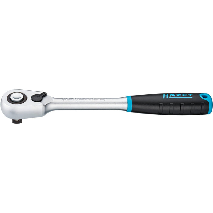 Hazet 916HPS 1/2" HiPer Fine-Tooth Reversible Ratchet - Safety Locking ...