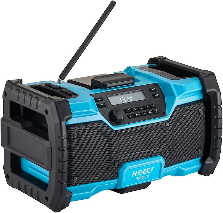 Wholesale Hazet Hybrid Cordless DAB Radio with Bluetooth 18V and 230V ...