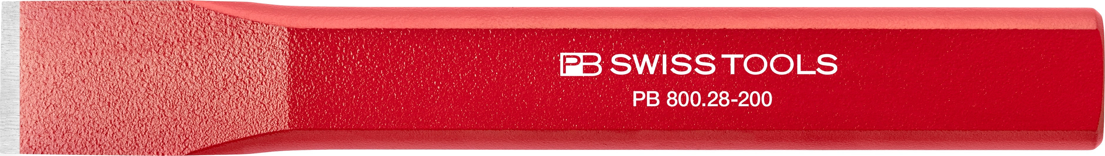 Wholesale PB Swiss 800 Flat Chisel Red Powder Coated 28mm x 200mm ...