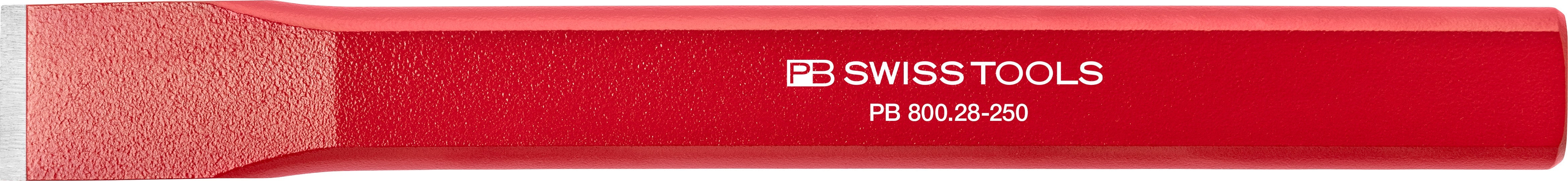 Wholesale PB Swiss 800 Flat Chisel Red Powder Coated 28mm x 250mm ...