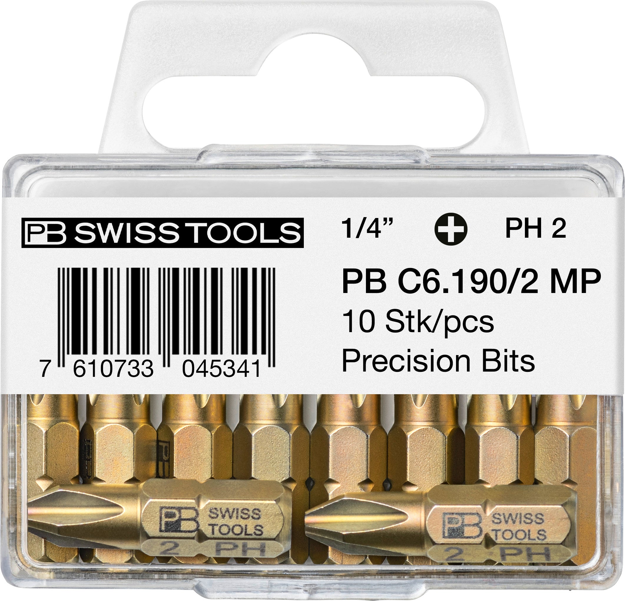 Wholesale PB Swiss C6 190 MP Phillips PH2 PrecisionBits 10 Pack Online ...