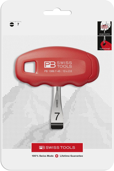 Wholesale PB Swiss Slotted Cross-Handle Screwdriver 13mm with Finger ...